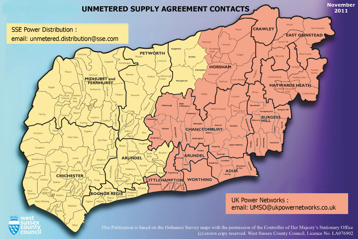 West Sussex Street Lighting Services | Festive Lighting